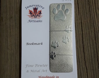 Handmade Pewter Bookmark Universe | Etsy