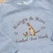Embroidered Kanga and Roo Crewneck, Matching Set - Etsy