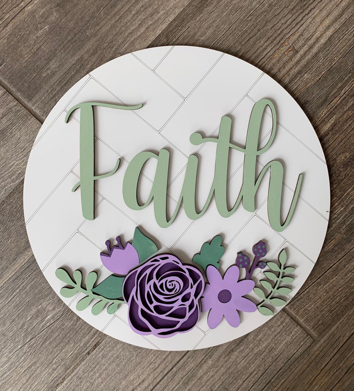 Personalized Floral Name Sign Custom Girls Room Decor - Etsy