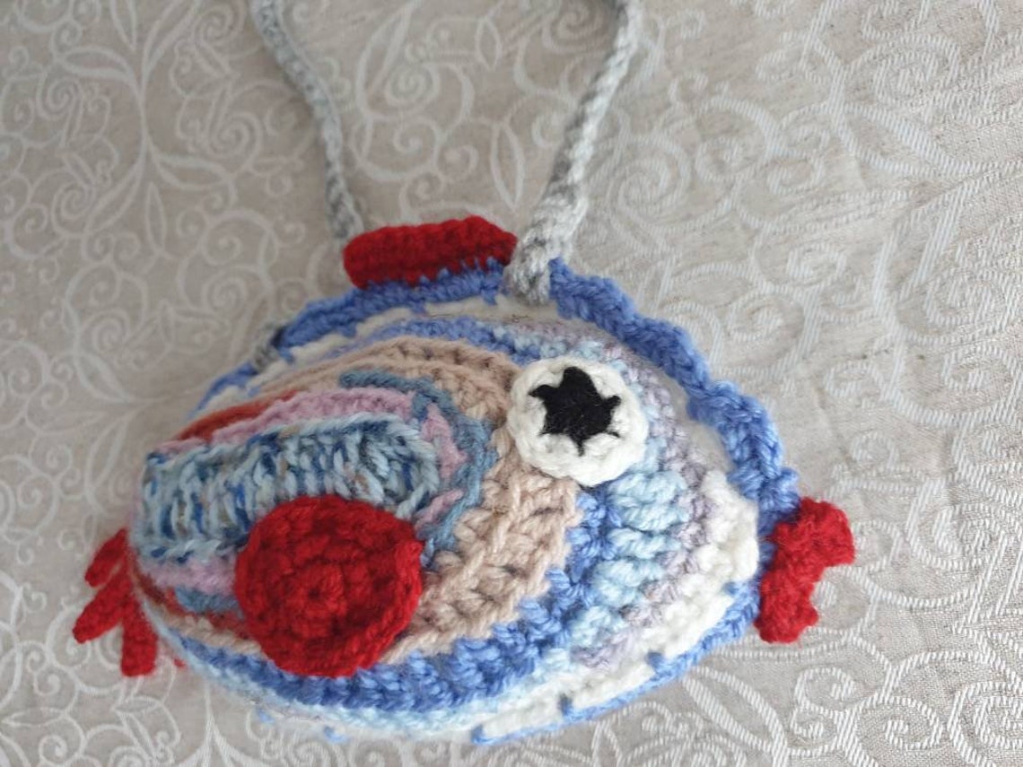 Poisson. Amigurumi. Crochet freeform. - Etsy France