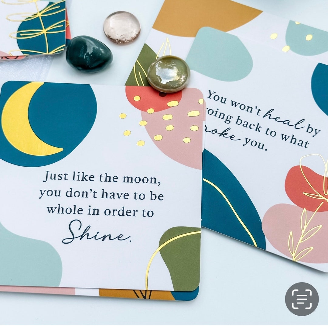 Encouragement Cards for Break up or Divorce, Positive Affirmation Card ...