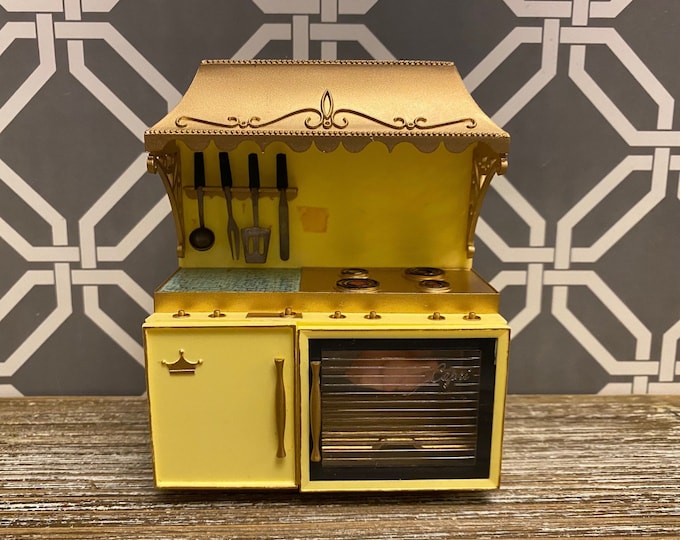 Vintage PETITE PRINCESS Kitchen Oven Stove Dollhouse Miniature | 1960s ...