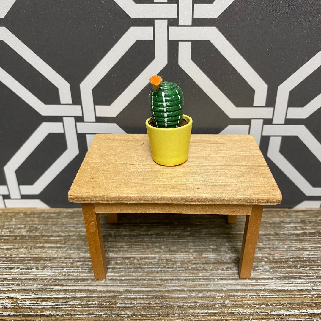 Vintage BODO HENNIG Cactus Miniature Dollhouse 1960s MCM Dolls House ...