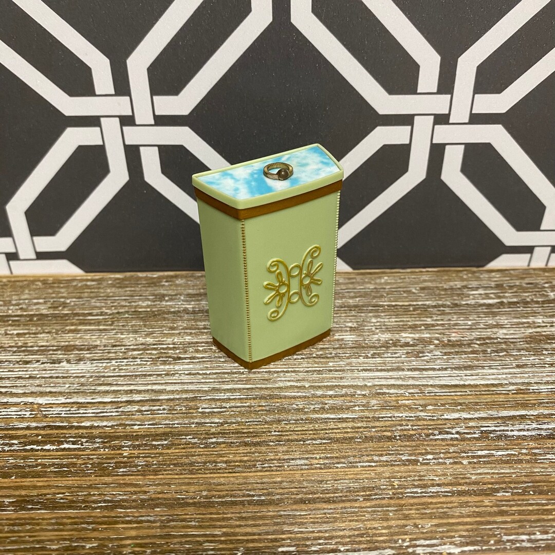 Vintage PETITE PRINCESS Bathroom Clothes Hamper 1960s Dollhouse ...