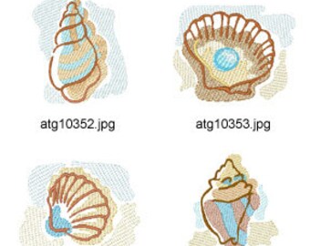 Abstract shells | Etsy