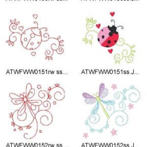 Curly Spring 20 Machine Embroidery Designs - Etsy