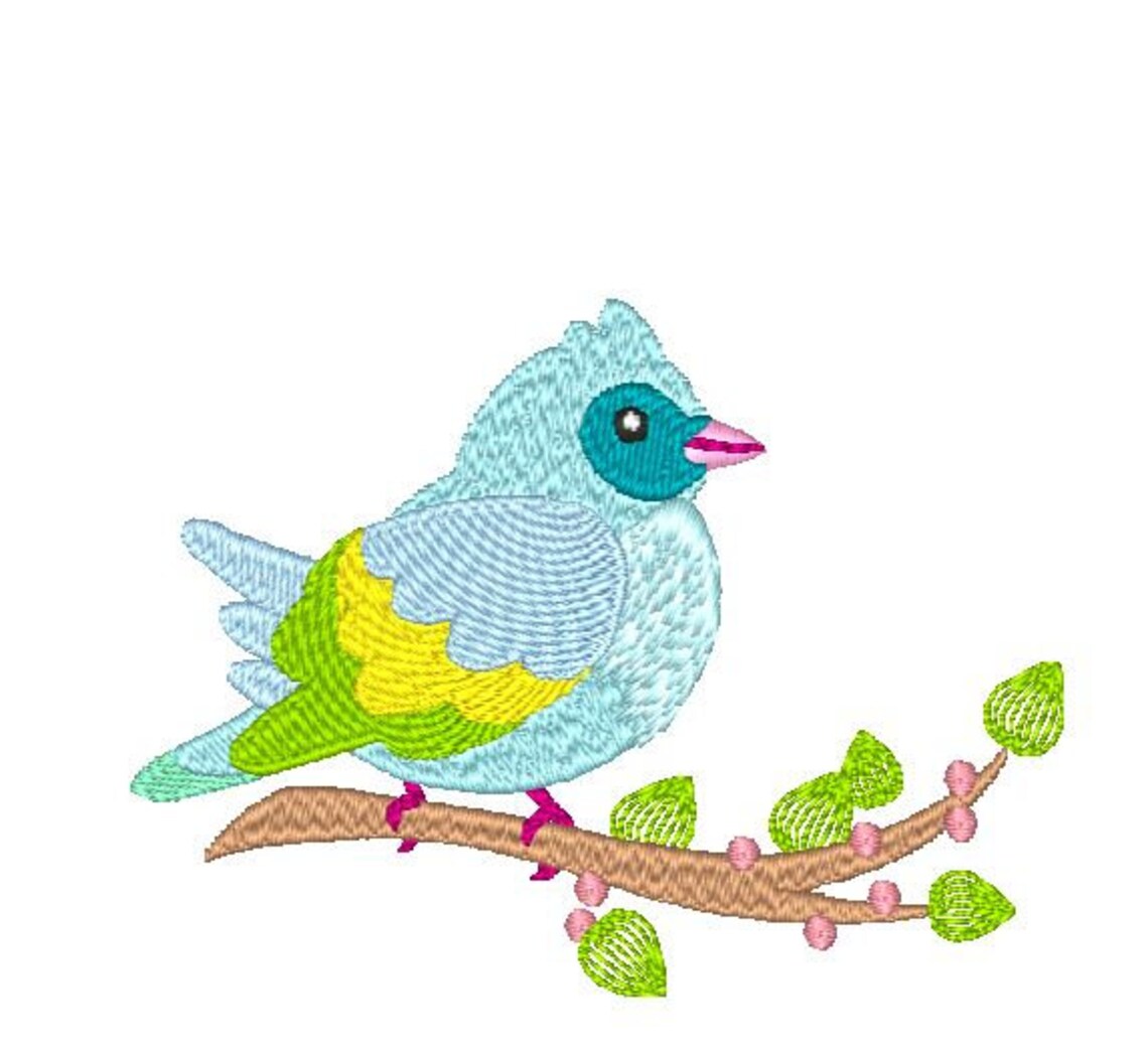 Little-birds 10 Machine Embroidery Designs | Etsy