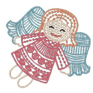 FSL Angels Multicolor Machine Embroidery Designs - Etsy