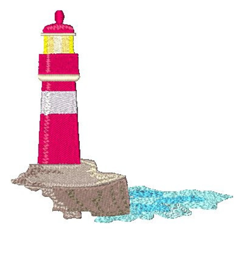 Lighthouses 7 Machine Embroidery Designs - Etsy