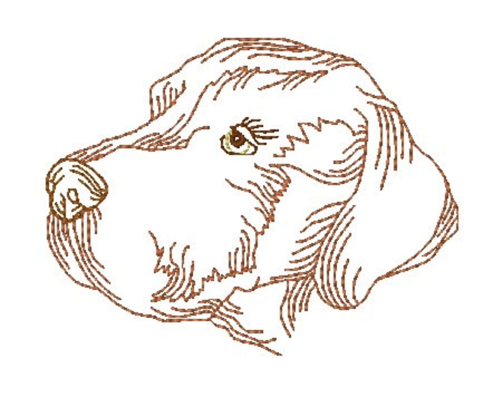 Multiline Redwork Dogs 11 Machine Embroidery Designs - Etsy