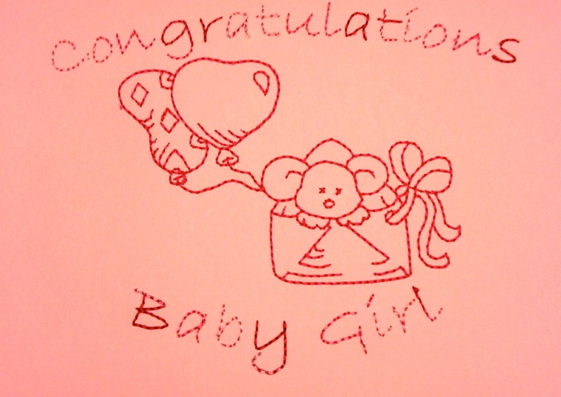 Birthday Greeting Cards 15 Machine Embroidery Designs - Etsy