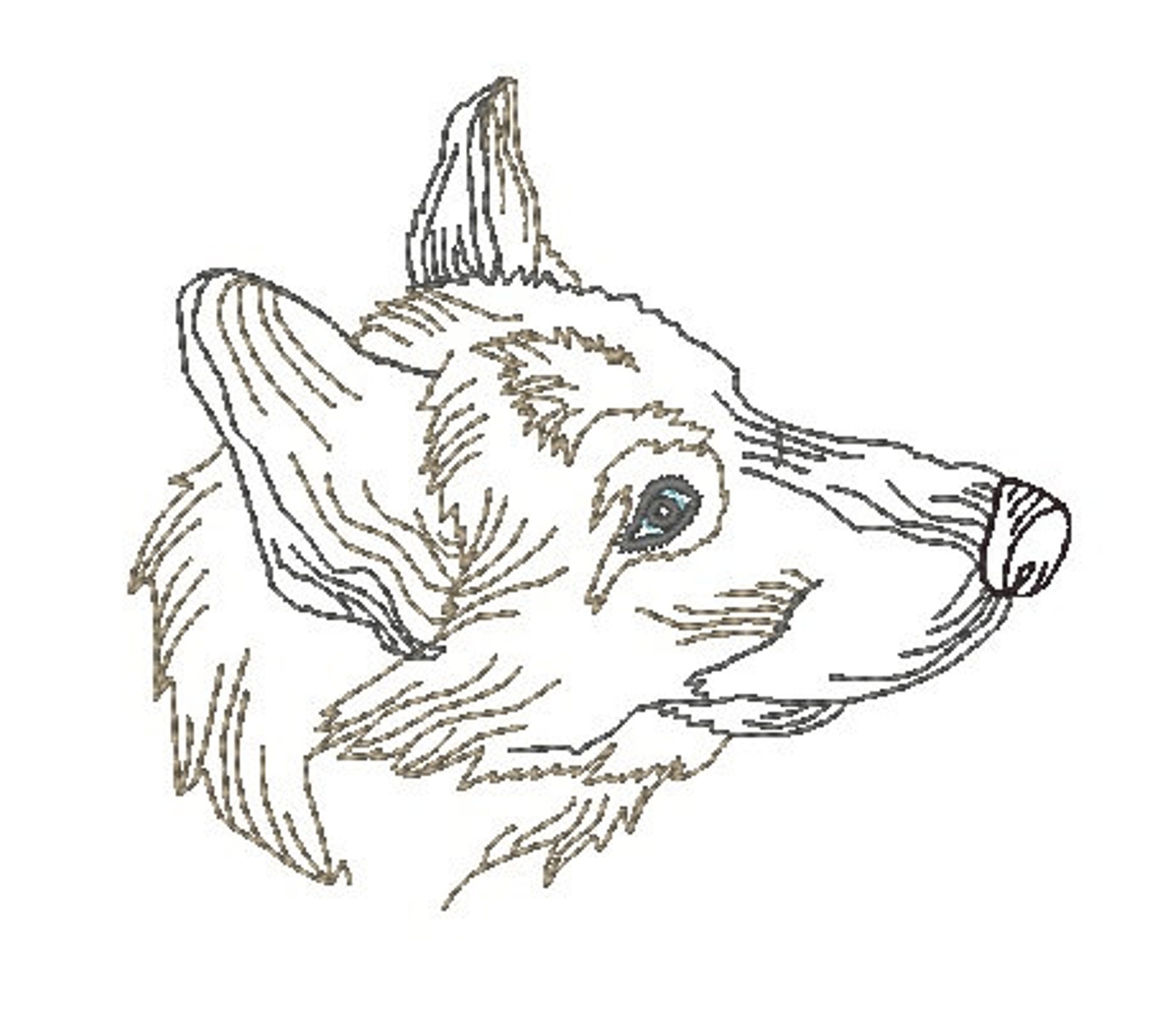 Multiline Redwork Dogs 11 Machine Embroidery Designs - Etsy