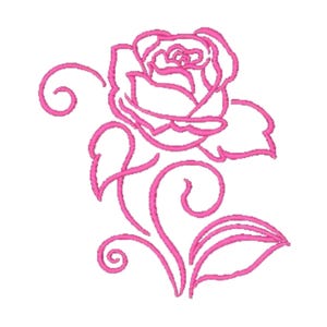 Art Deco Roses ( 10 Machine Embroidery Designs by ATW) 4X4 Hoop - Etsy