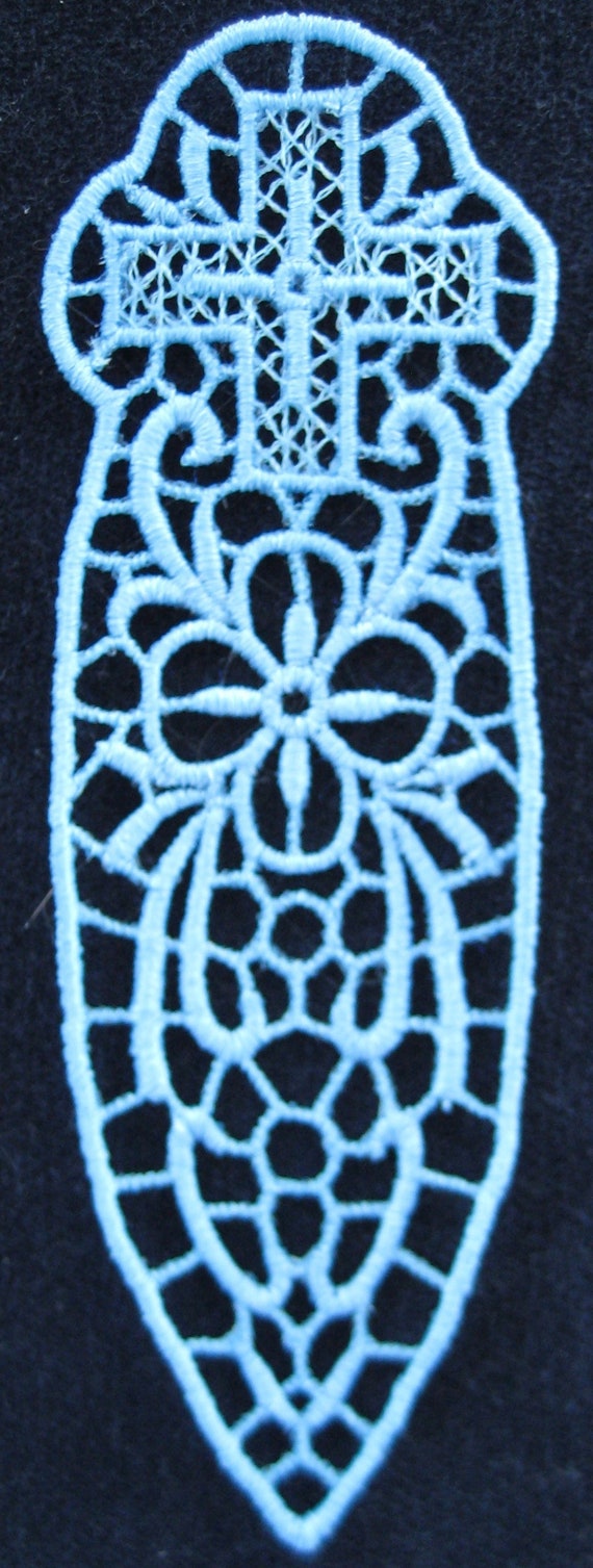 FSL Cross Bookmarks-5x7 Machine Embroidery Designs | Etsy