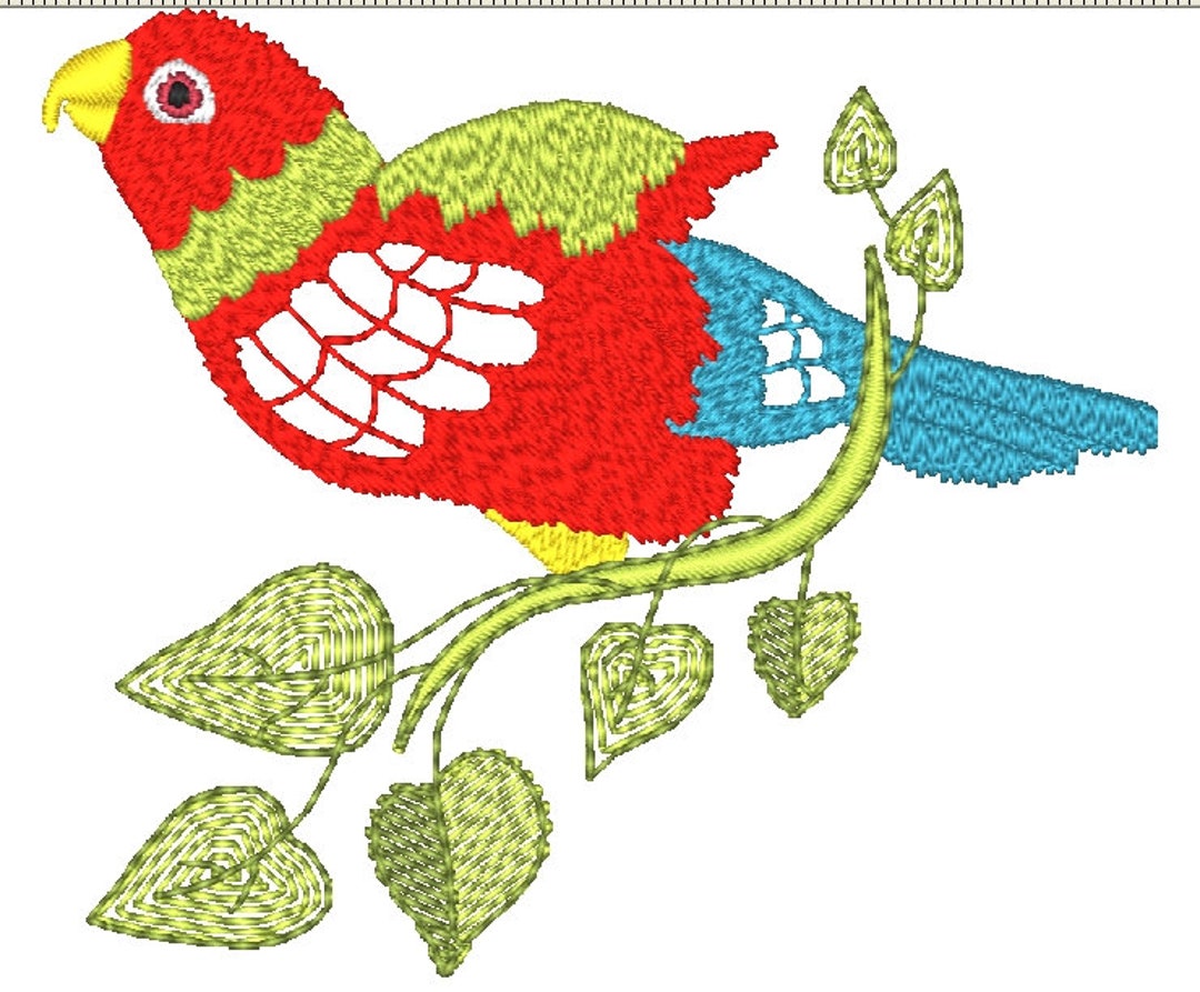 Jacobean-birds Machine Embroidery Designs 11506 - Etsy