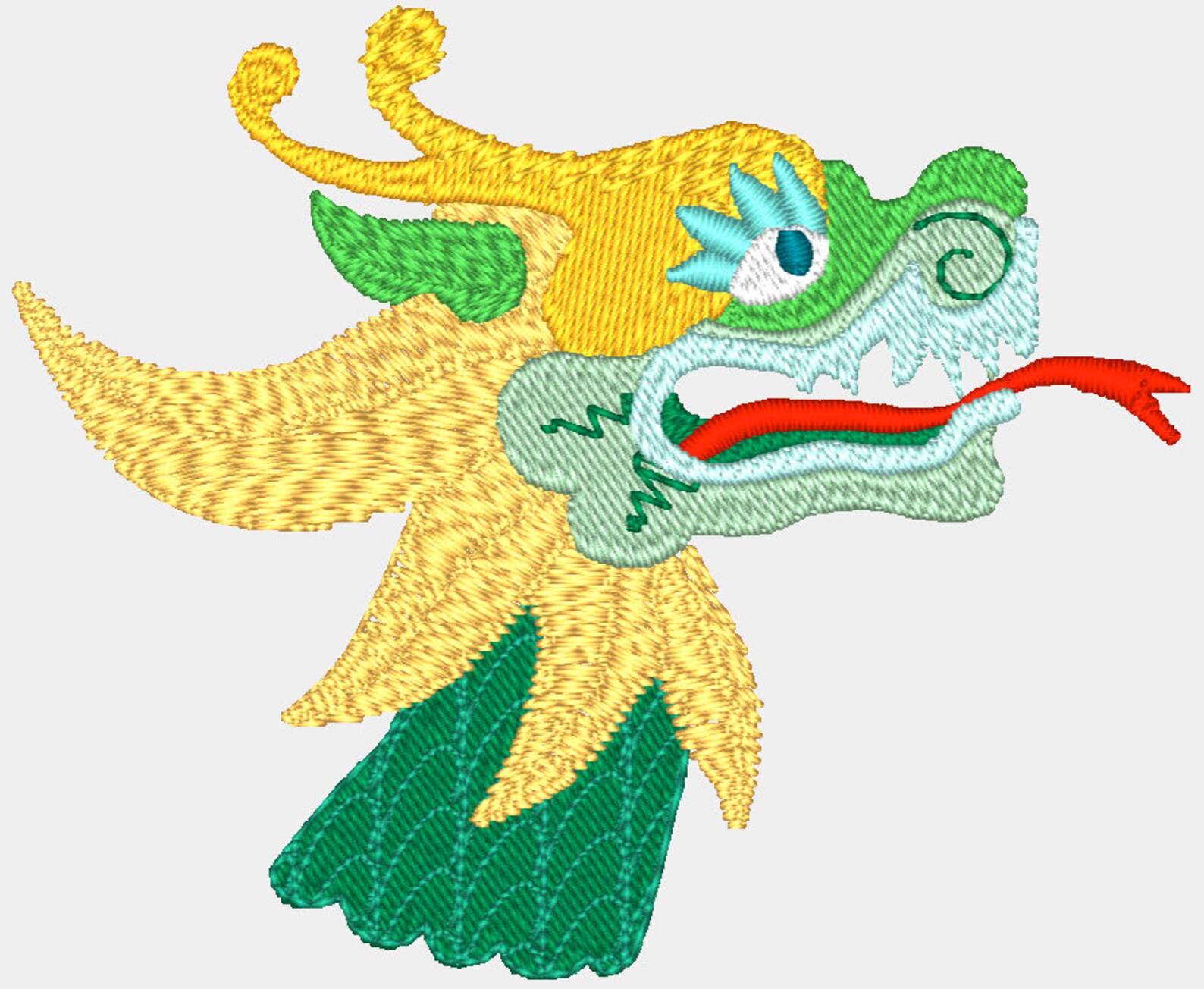 Dragons Machine Embroidery Designs | Etsy