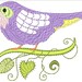 Jacobean-birds Machine Embroidery Designs 11506 - Etsy