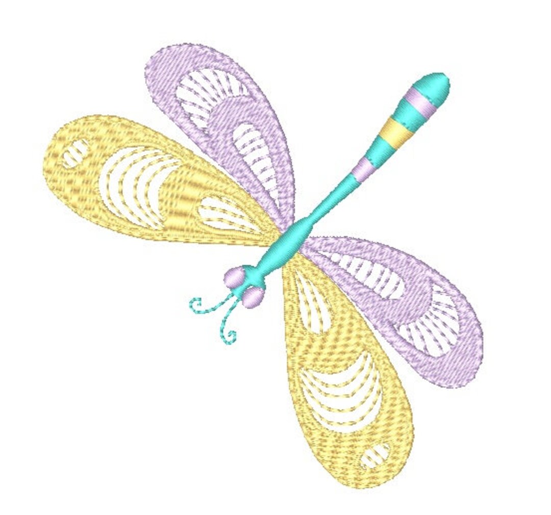 Lacey Firefly Machine Embroidery Designs - Etsy