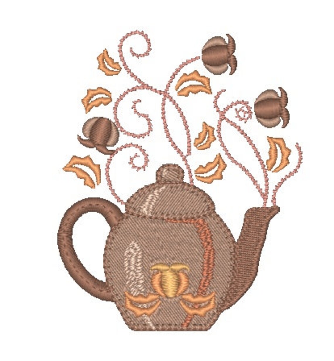 Coffee or Tea Machine Embroidery Designs - Etsy