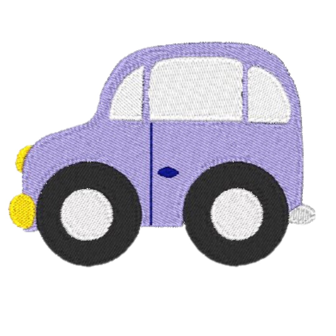 Beep Beep Cars ( 5 Machine Embroidery Designs by ATW) 4X4 Hoop - Etsy