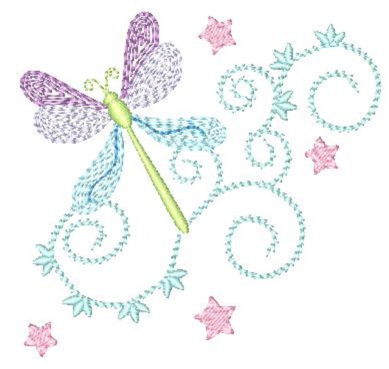 Curly Spring 20 Machine Embroidery Designs | Etsy