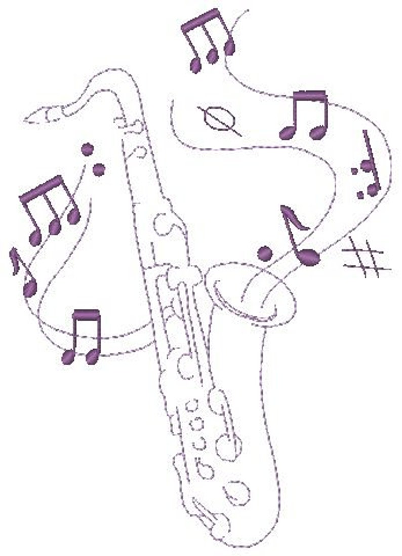 Decorative Musical Instruments Machine Embroidery Designs - Etsy