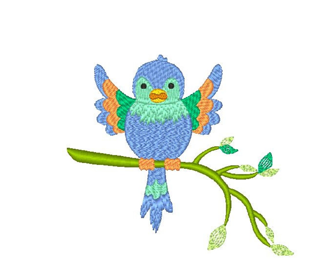 Little-birds 10 Machine Embroidery Designs | Etsy