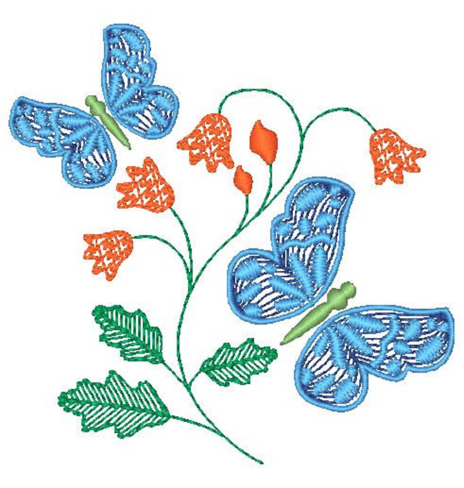 Mylar-spring 10 Machine Embroidery Designs From ATW XYZ17F - Etsy