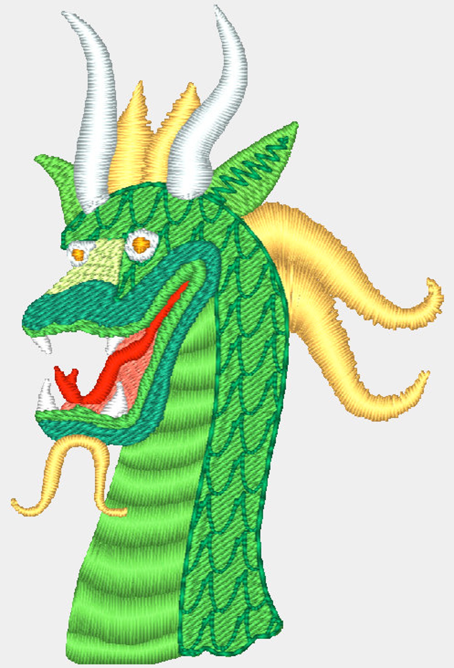 Dragons Machine Embroidery Designs | Etsy