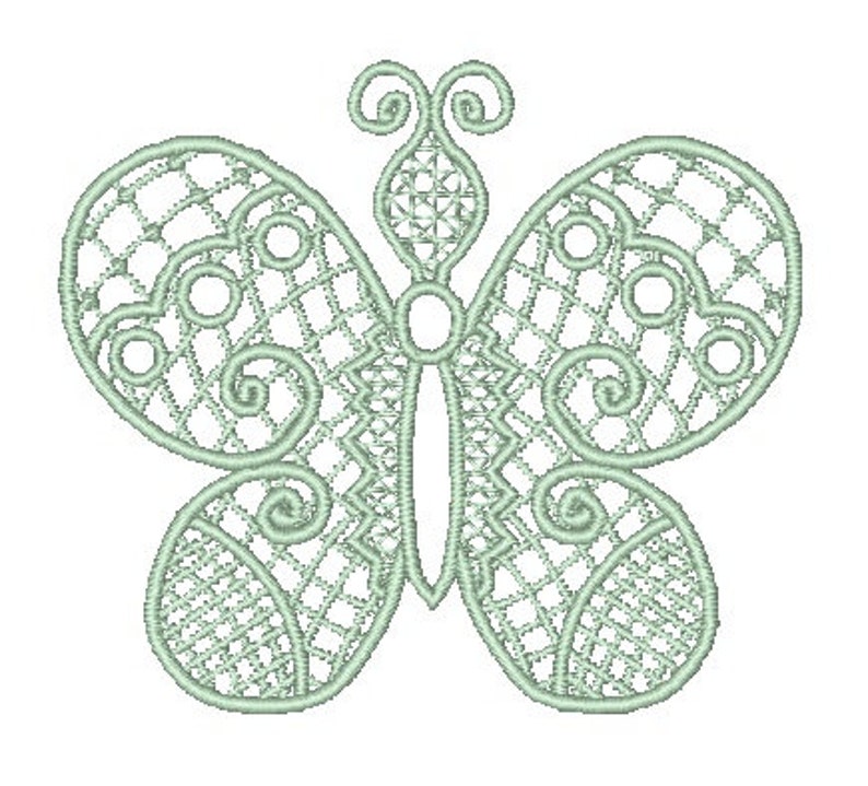 FSL Butterflies Machine Embroidery Designs - Etsy