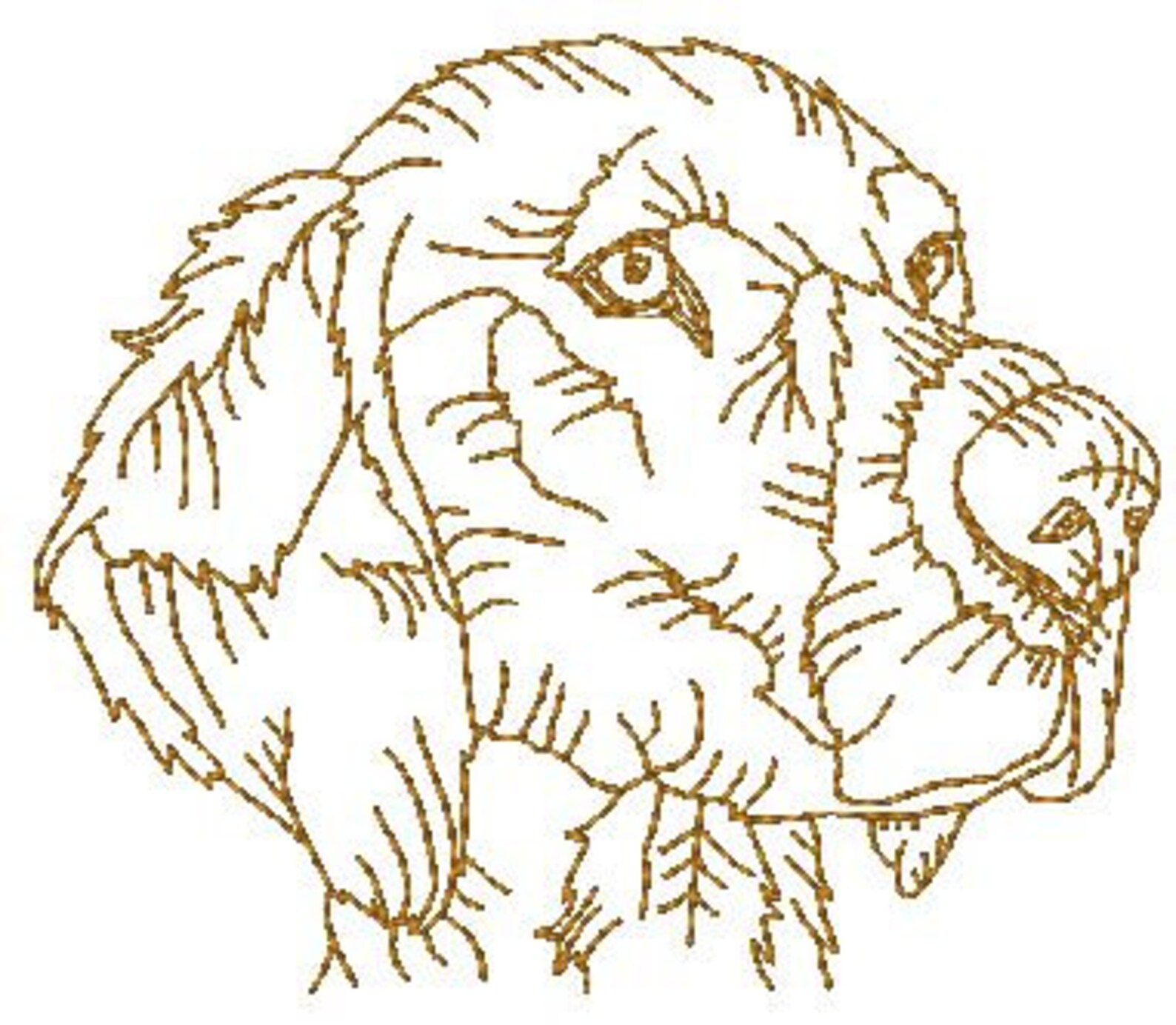 DOG BREEDS Pointers Redwork Machine Embroidery Designs - Etsy