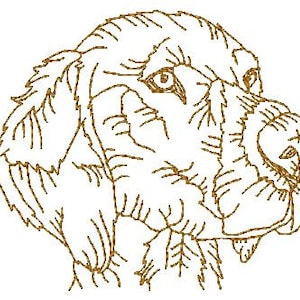 DOG BREEDS Pointers Redwork Machine Embroidery Designs - Etsy