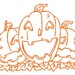 Redwork Halloween Machine Embroidery Designs - Etsy