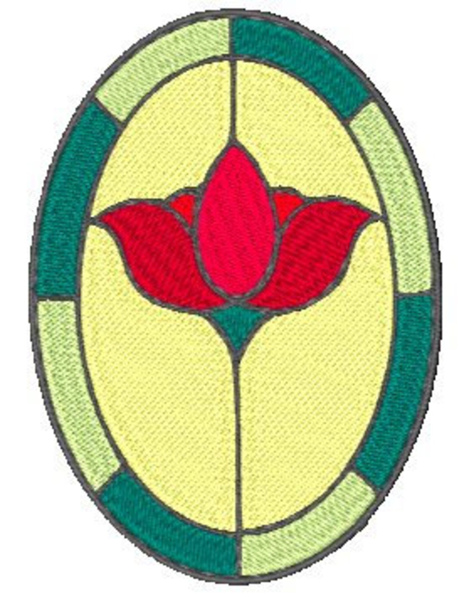 Stained Glass Machine Embroidery Designs - Etsy