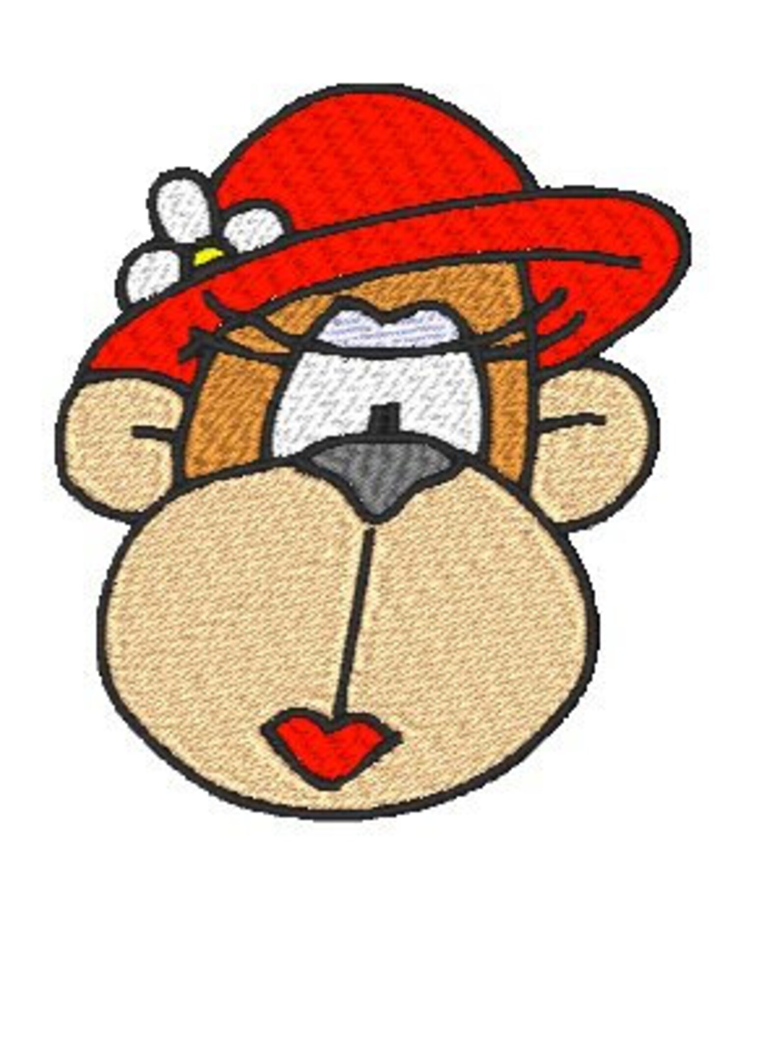 Monkey Faces Machine Embroidery Designs | Etsy
