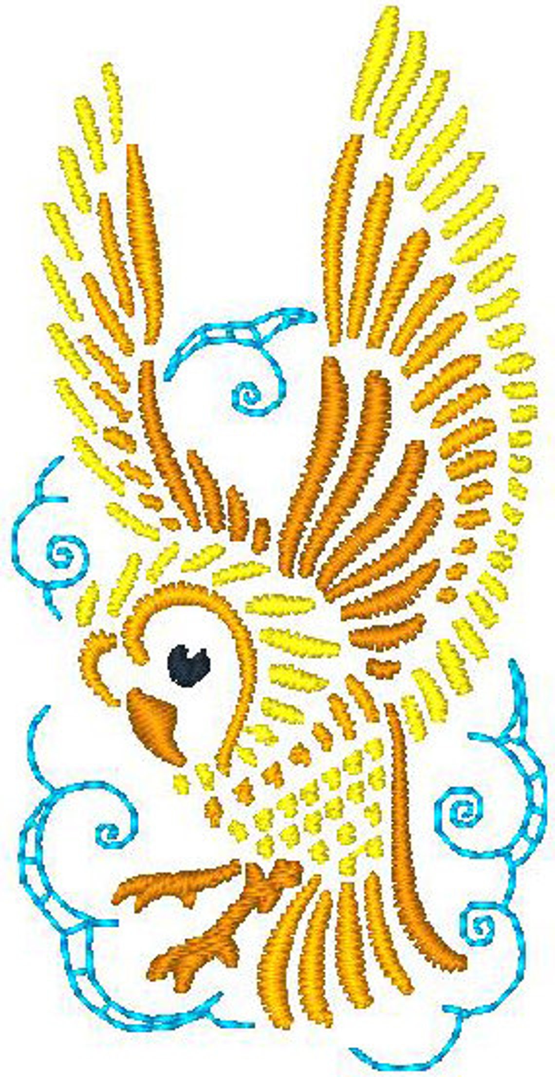 Delicate Owls Machine Embroidery Designs - Etsy
