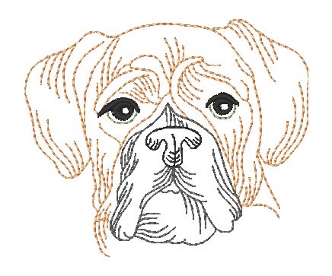 Multiline Redwork Dogs 11 Machine Embroidery Designs - Etsy