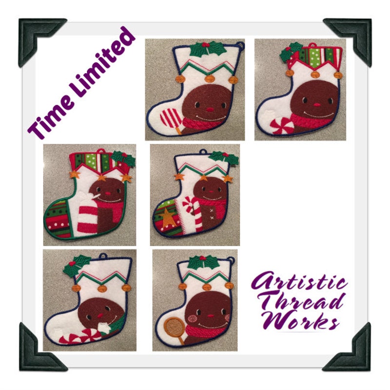 Gingerbread Stocking - Etsy