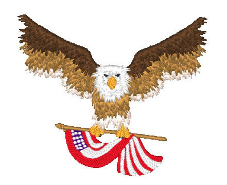 American Eagles 12 Machine Embroidery Designs From ATW - Etsy