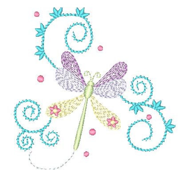 Curly Spring 20 Machine Embroidery Designs - Etsy