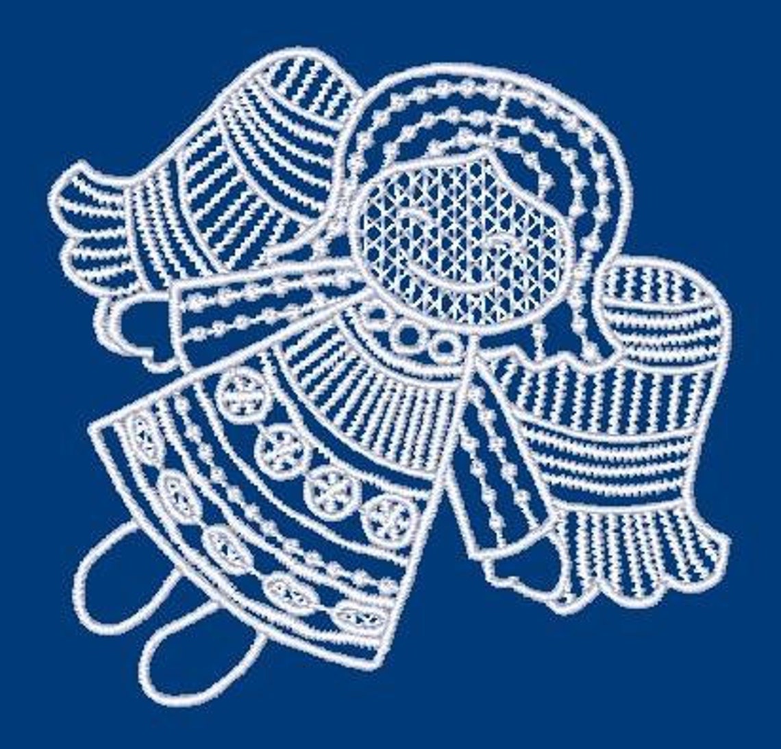 FSL Angels One Color Machine Embroidery Designs - Etsy