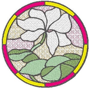 Stained Glass Machine Embroidery Designs - Etsy
