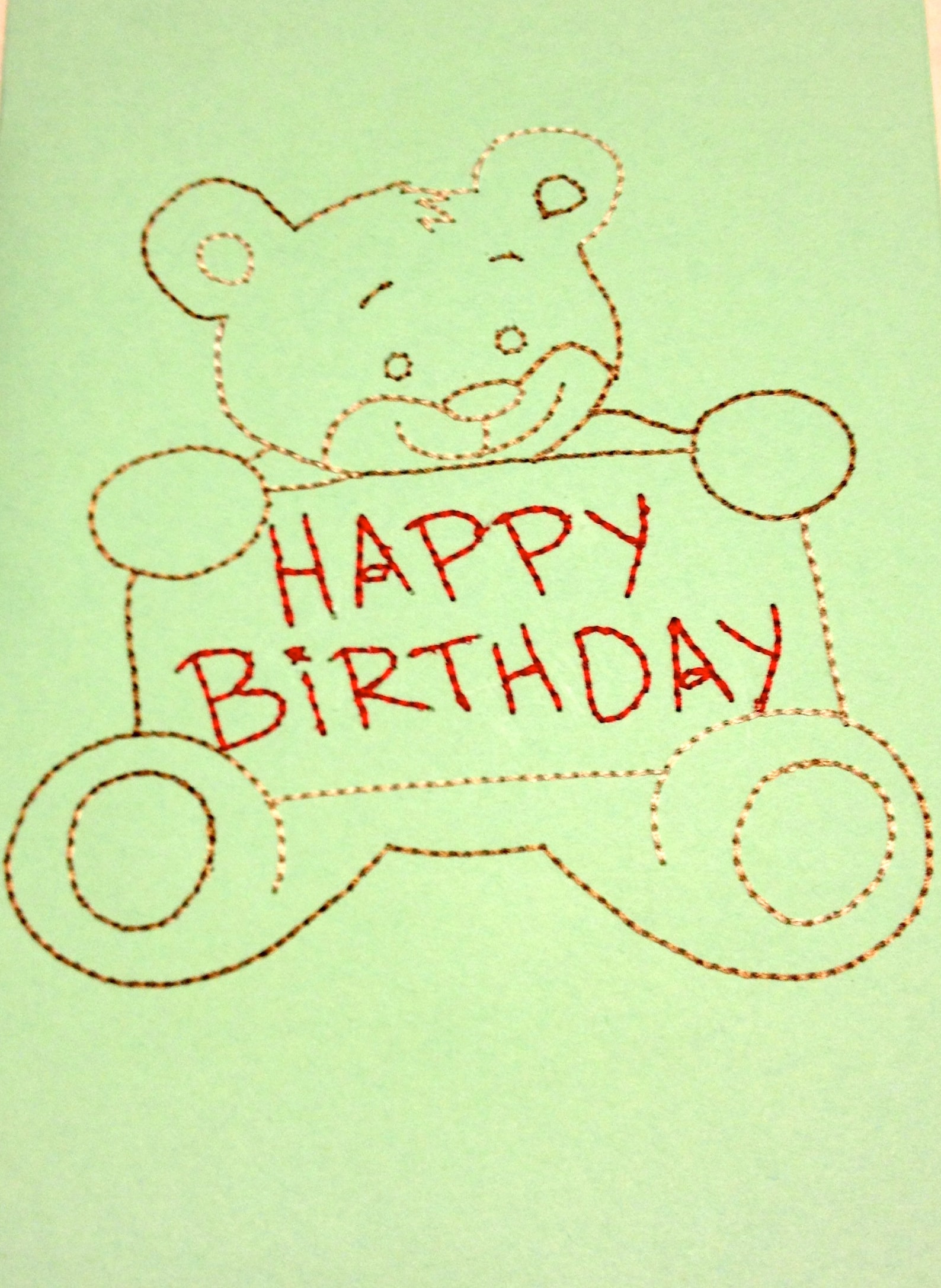 Birthday Greeting Cards 15 Machine Embroidery Designs - Etsy