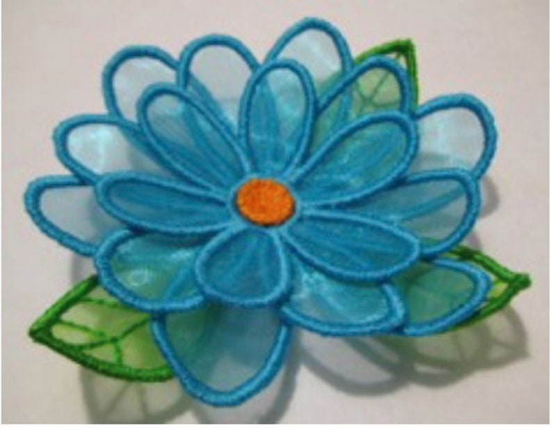 Enchanting Free-standing Appliqué Flowers Embroidery Designs - Etsy