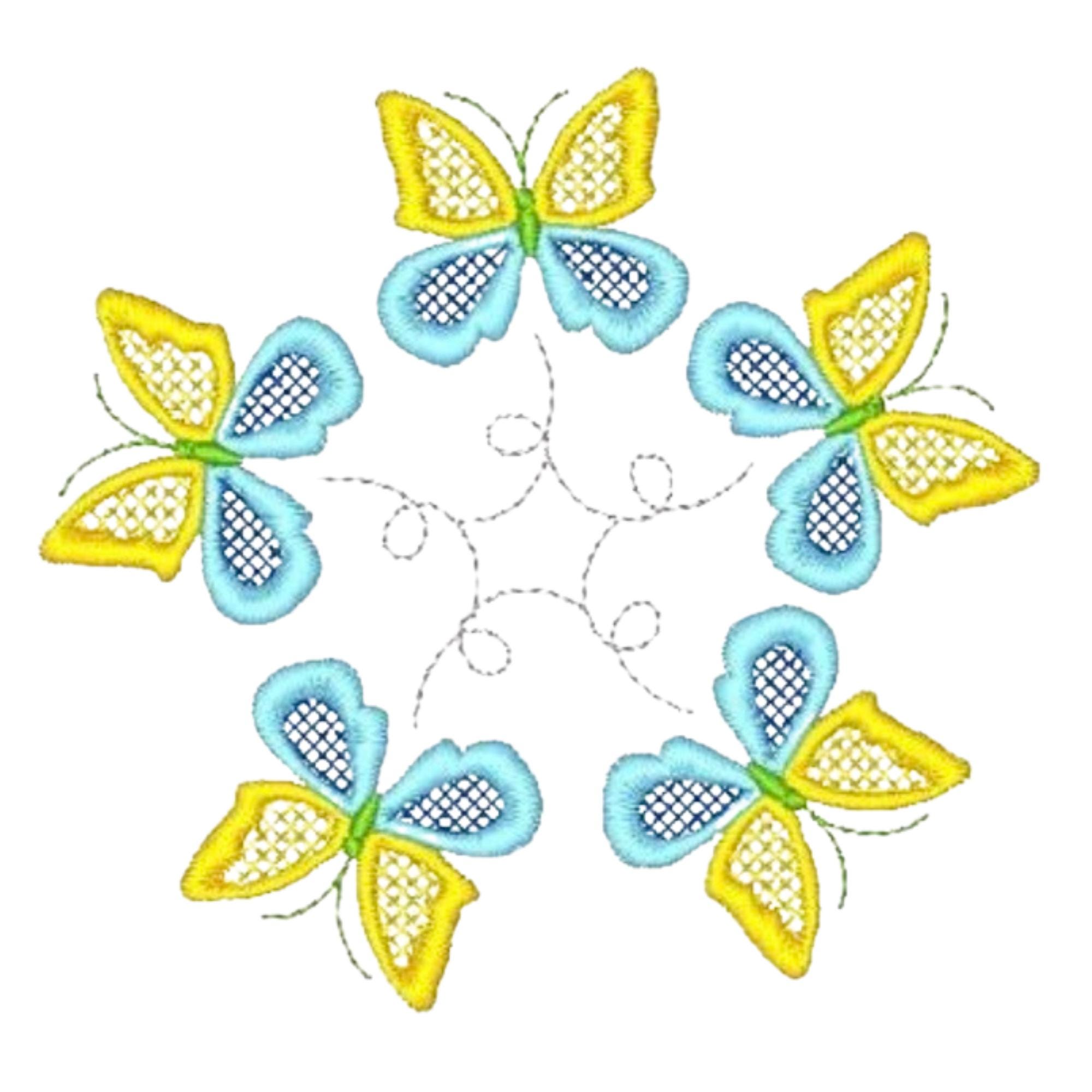 Florals & Flight 22 Machine Embroidery Designs 4X4 Hoop Digital ...