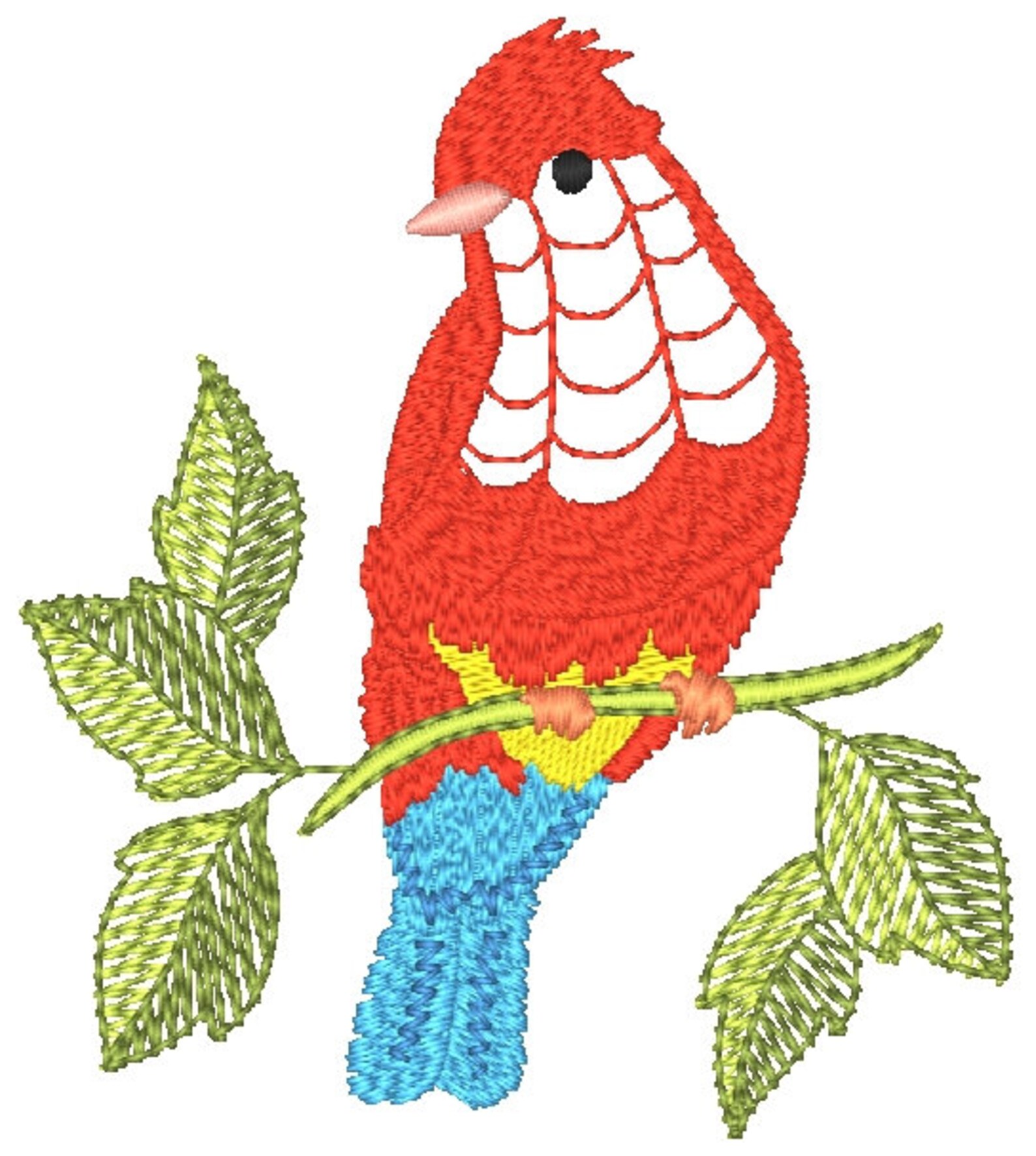 Jacobean-birds Machine Embroidery Designs 11506 - Etsy