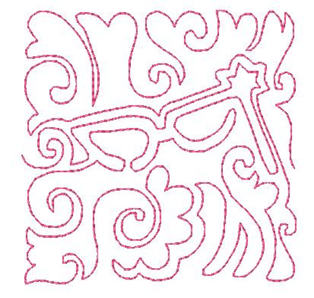 Halloween-lineart-redwork ( 12 Machine Embroidery Designs From ATW ) - Etsy