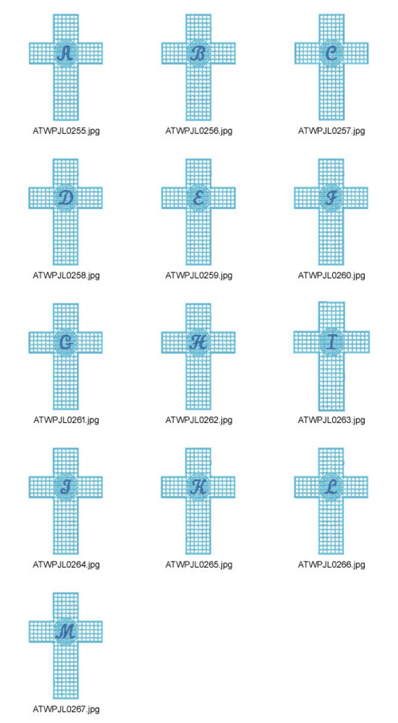 Filet Crochet Bookmarks CROSSES-A-M 13 Machine Embroidery - Etsy