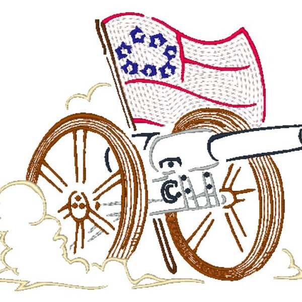 Civil War Embroidery Designs - Etsy