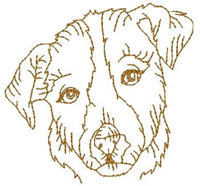DOG BREEDS Pointers Redwork Machine Embroidery Designs - Etsy